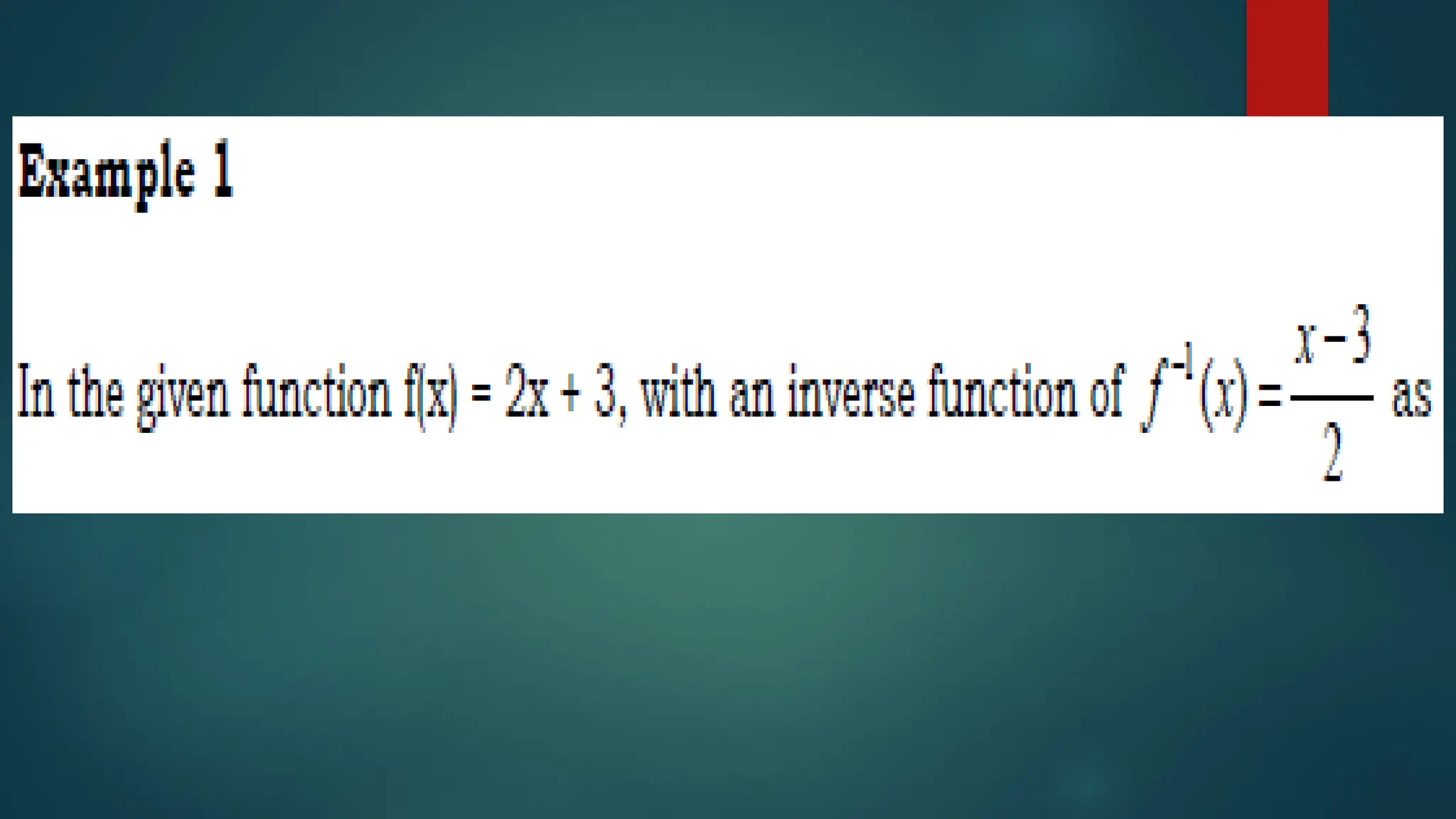 Inverse of one-one-funtions - table of value-graph-domain-range.pptx