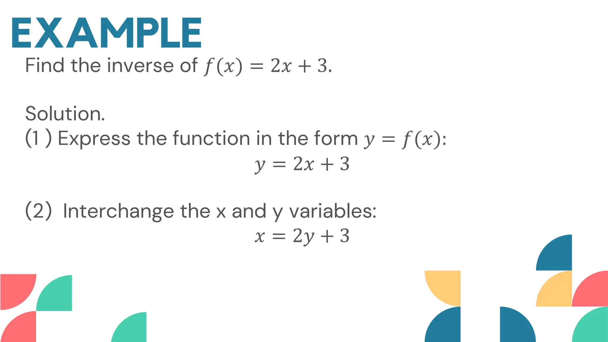 INVERSE OF ONE-TO-ONE FUNCTIONS (that will help you) | PDF