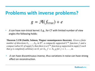 Inverse problems in medical imaging | PPTX