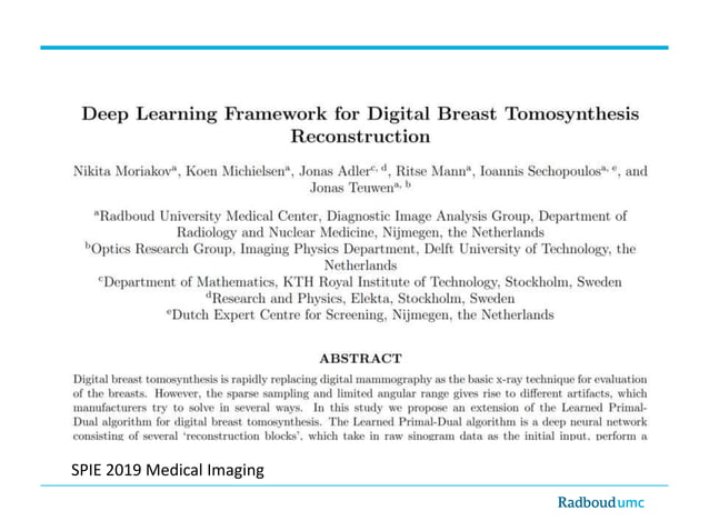 Inverse problems in medical imaging | PPTX