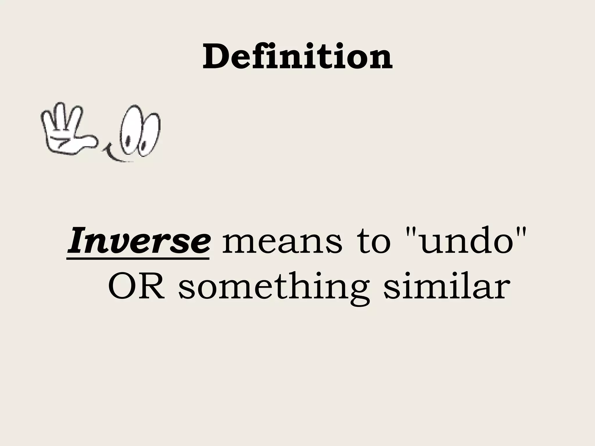 Inverse relationship between addition & subtraction | PPTX