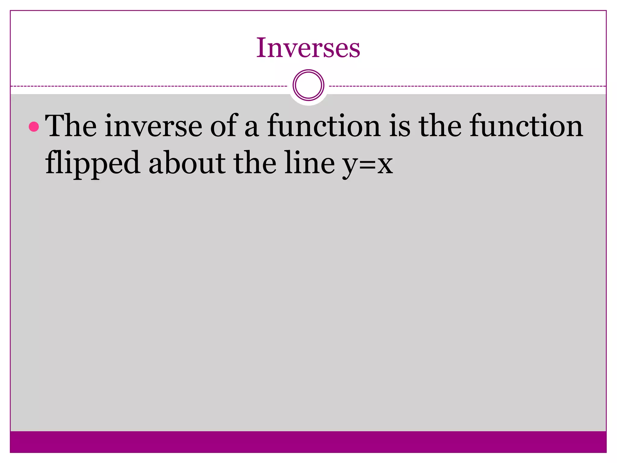 Inverses | PPTX