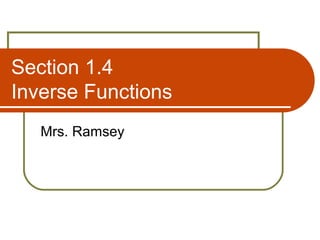 Inverses day 1 worked | PPT