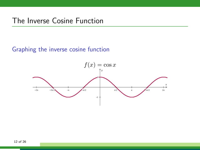 Inverse trigonometric functions | PDF | Physics | Science