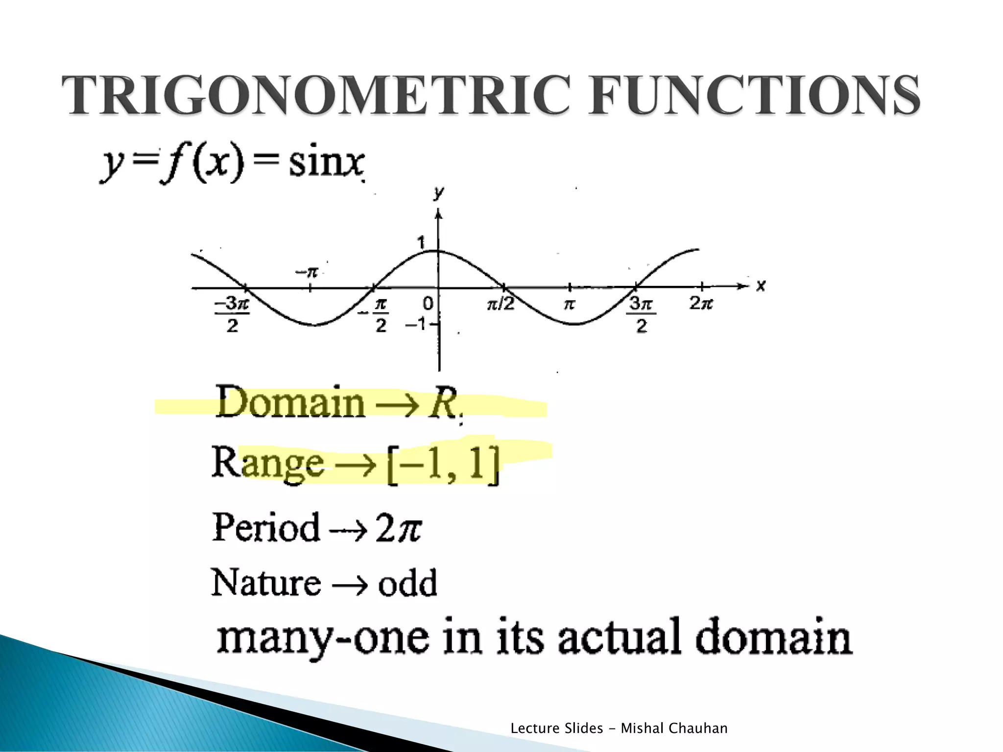 INVERSE TRIGONOMETRIC FUNCTIONS - CLASS XII MODULE 1 | PDF | Physics | Science