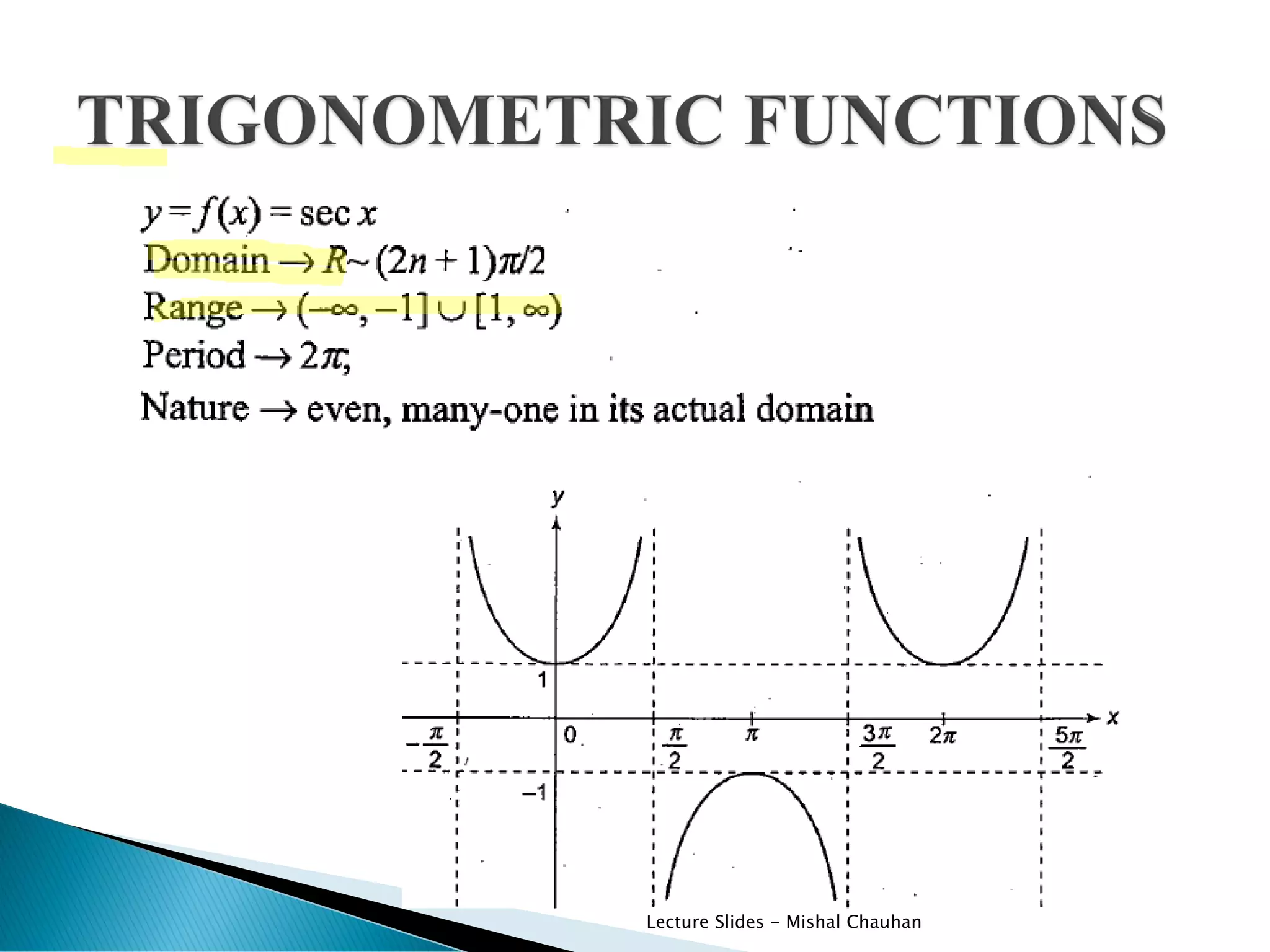 INVERSE TRIGONOMETRIC FUNCTIONS - CLASS XII MODULE 1 | PDF | Physics | Science