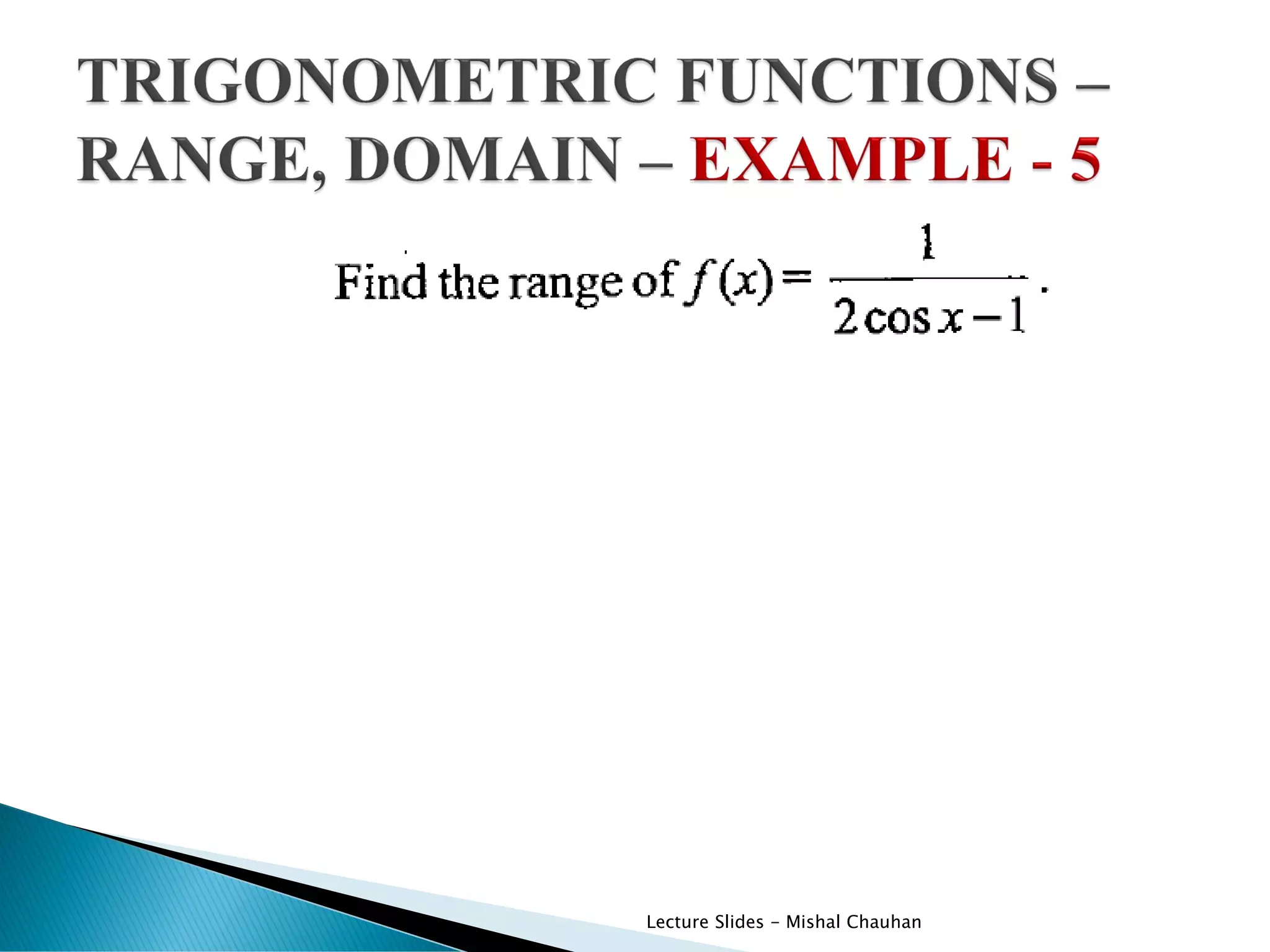 INVERSE TRIGONOMETRIC FUNCTIONS - CLASS XII MODULE 1 | PDF | Physics | Science