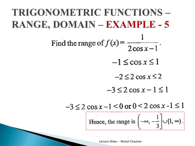 INVERSE TRIGONOMETRIC FUNCTIONS - CLASS XII MODULE 1 | PDF | Physics ...
