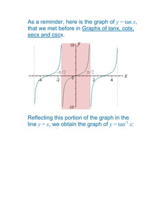 Inverse trigonometric functions xii[1] | DOCX