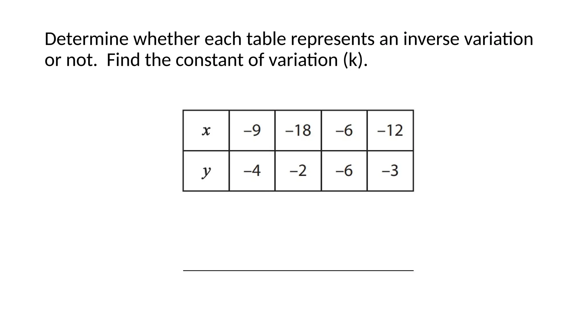 inverse variation mathematics 9 lessonpptx | PPTX