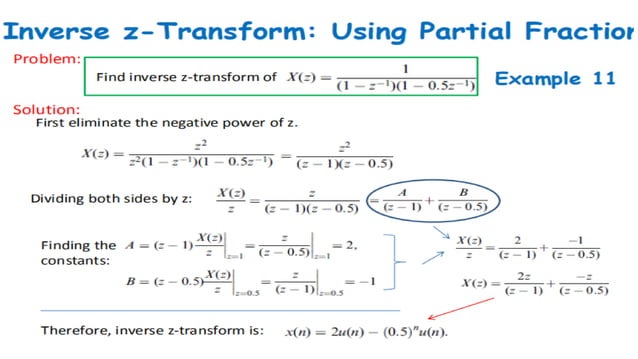 Inverse z tranform day 3 | PPT