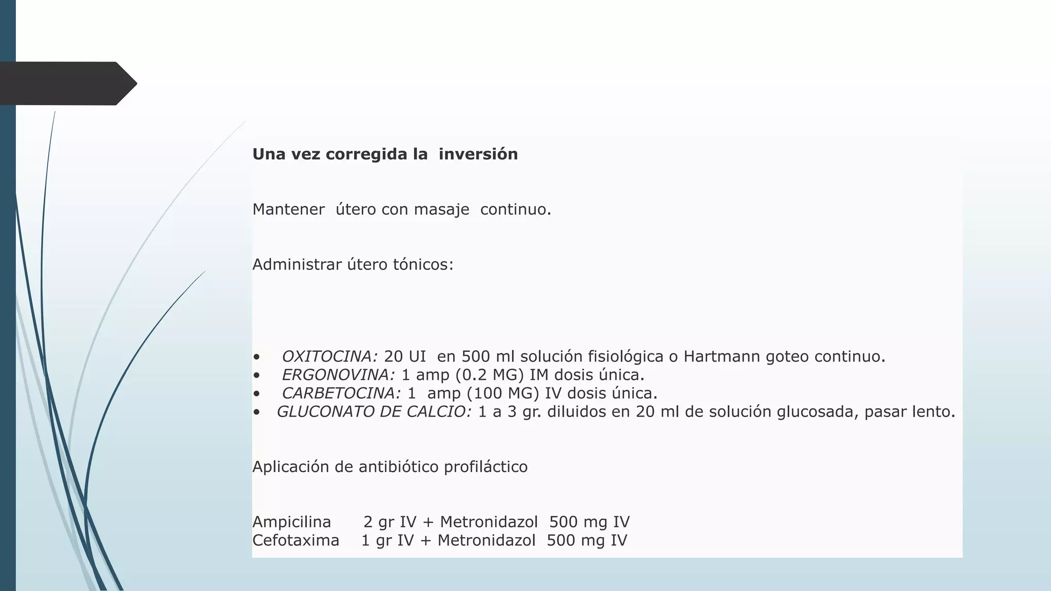 Inversión uterina | PPTX