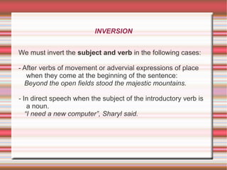 Inversion | PPT
