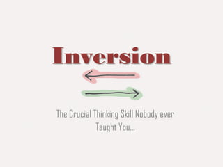 Inversion | PPT