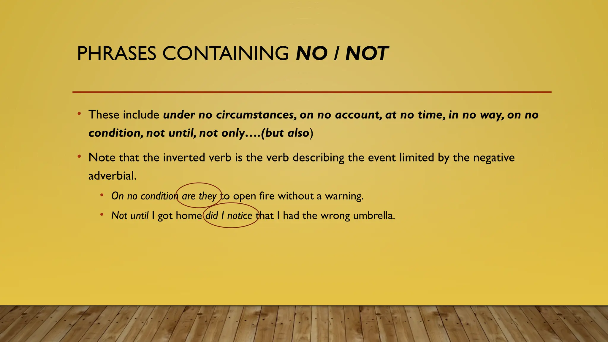 Inversion - Inverted Structures - English | PPT