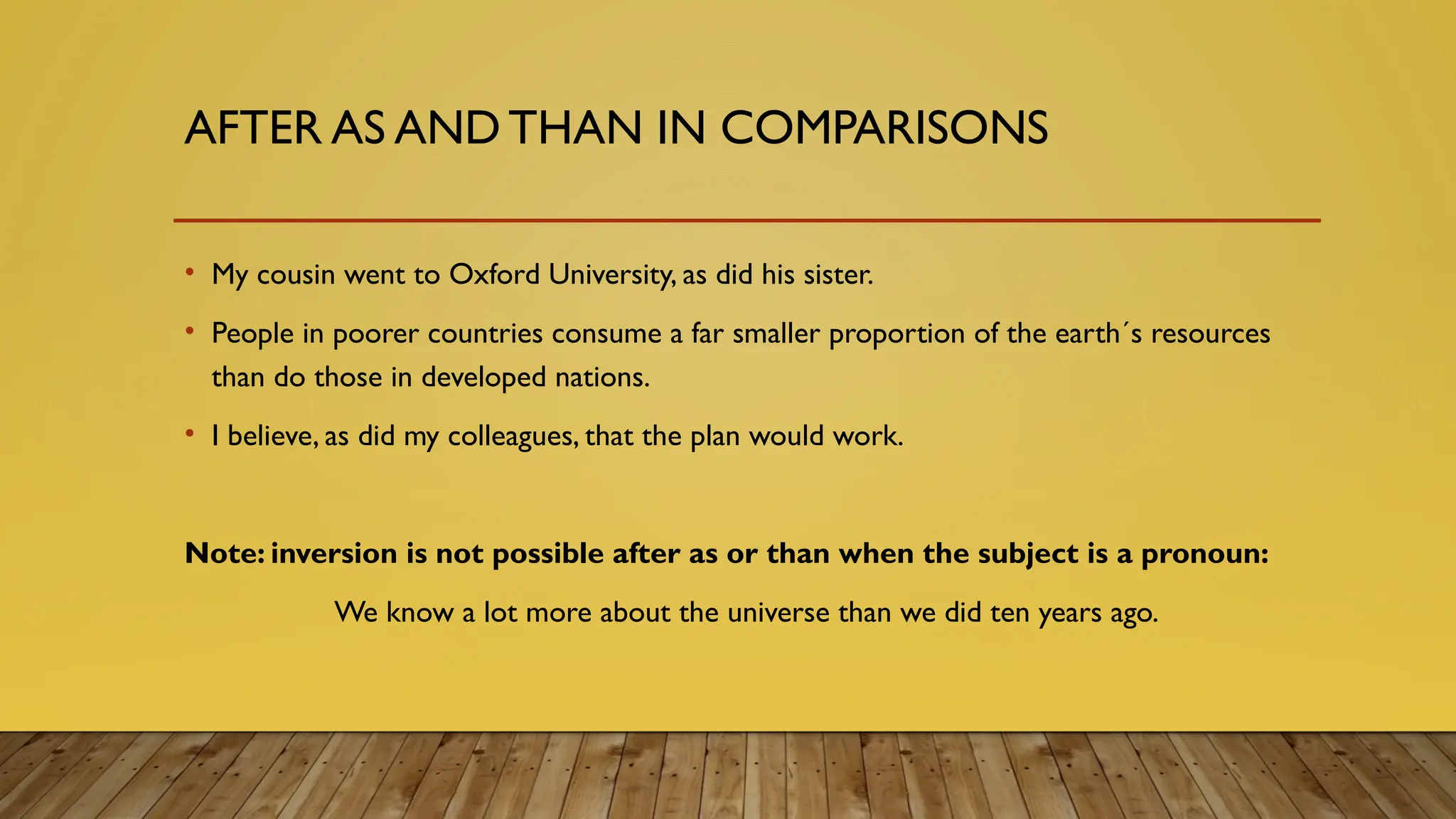 Inversion - Inverted Structures - English | PPT