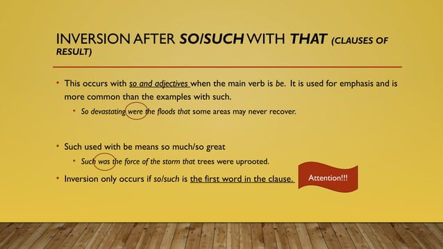 Inversion - Inverted Structures - English | PPT