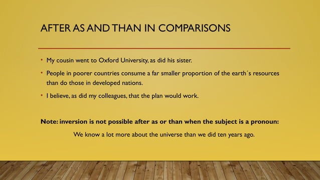 Inversion - Inverted Structures - English | PPT