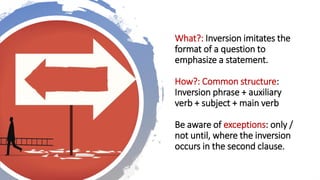 EAP 1002 Inversion PowerPoint Presentation | PPT