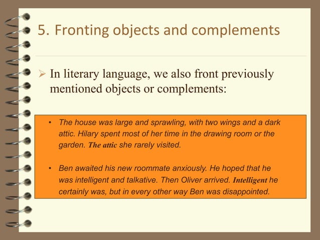 Inversion & Fronting in English grammar.pdf | Personal Taxes | Personal ...