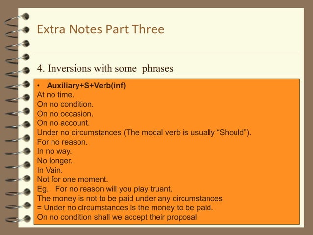 Inversion & Fronting in English grammar.pdf | Personal Taxes | Personal ...