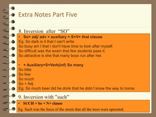 Inversion & Fronting in English grammar.pdf | Personal Taxes | Personal ...