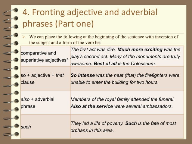 Inversion & Fronting in English grammar.pdf | Personal Taxes | Personal ...