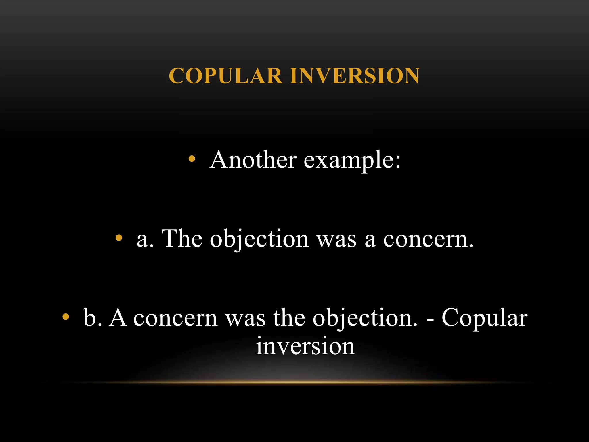 Inversion in english | PPTX