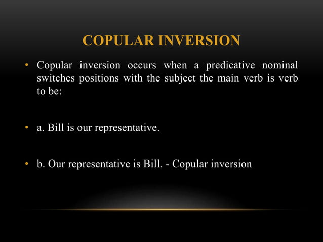 Inversion in english | PPTX | Programming Languages | Computing