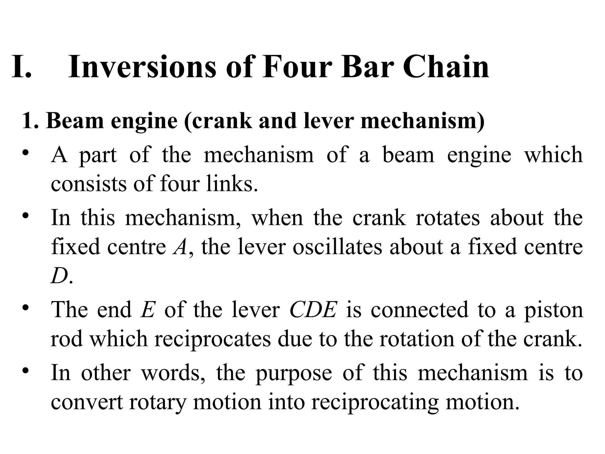 INVERSION OF FOUR BAR SINGLE AND DOUBLE SLIDER.pptx
