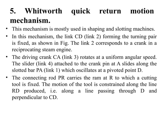INVERSION OF FOUR BAR SINGLE AND DOUBLE SLIDER.pptx