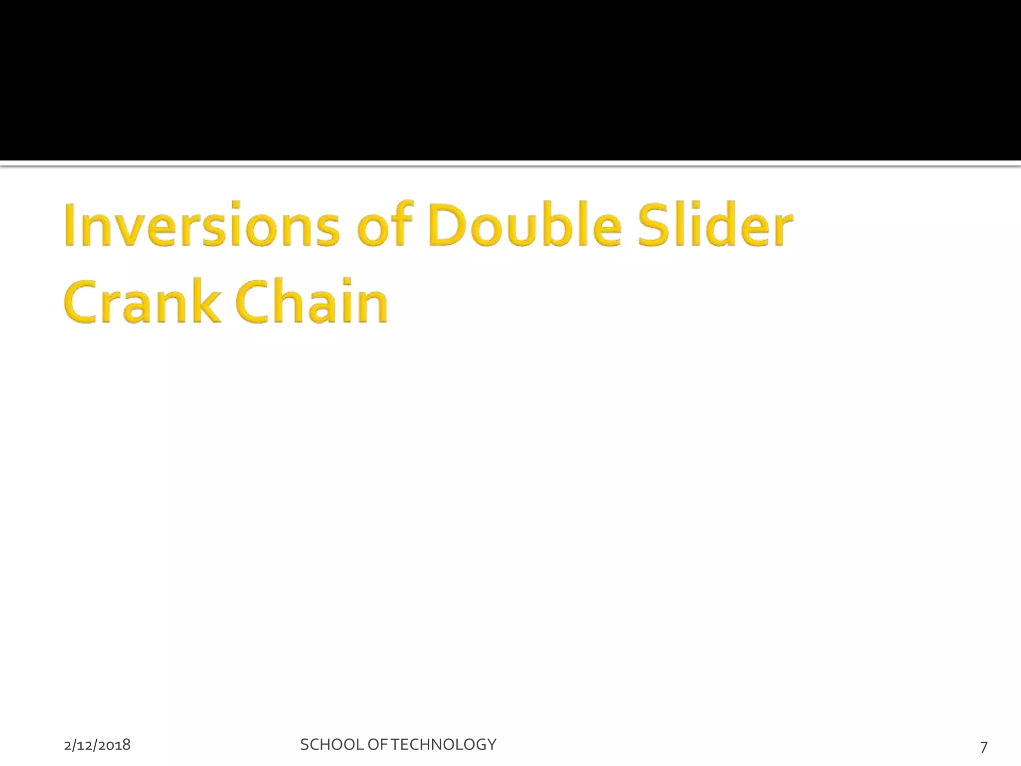 Inversion of mechanism | PPTX | Physics | Science