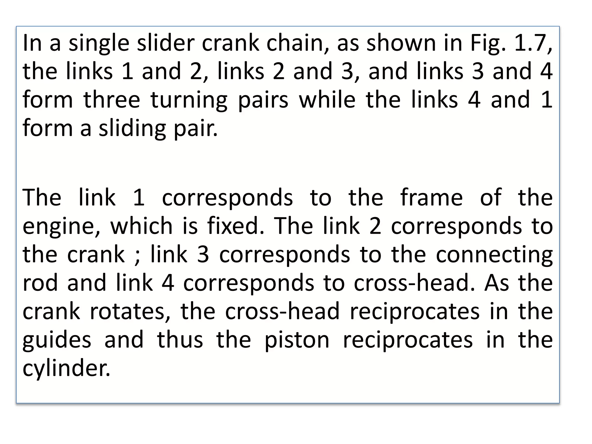 Inversion of mechanisms | PPTX