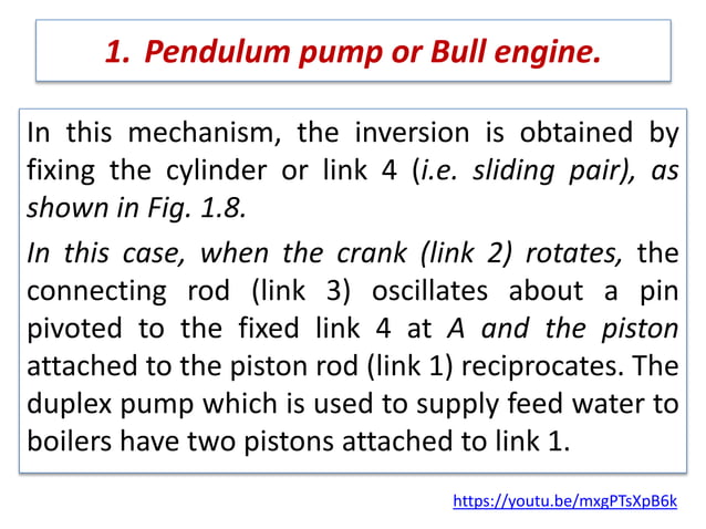 Inversion of mechanisms | PPTX | Physics | Science