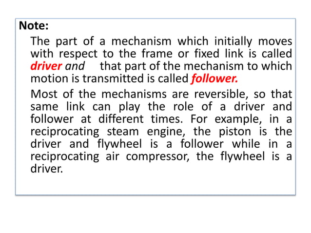 Inversion of mechanisms | PPTX | Physics | Science
