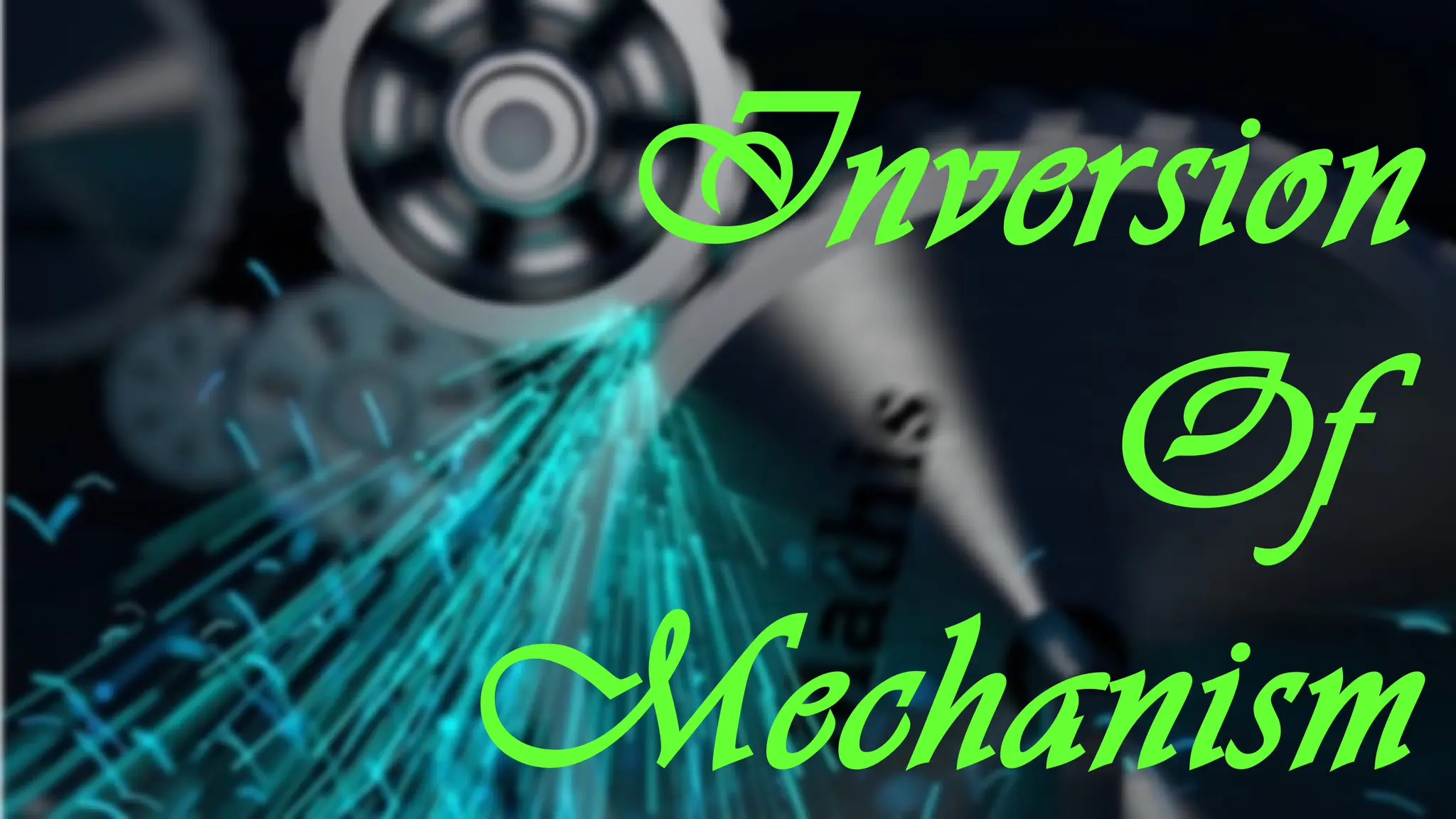 Inversion of mechanism and their types.pptx