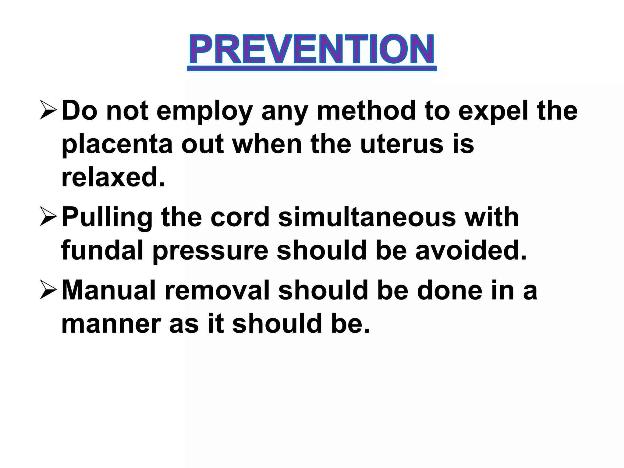 Inversion of the uterus | PPT
