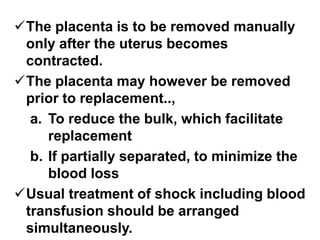 Inversion of the uterus | PPT