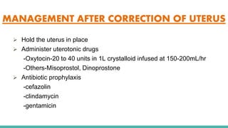 INVERSION OF THE UTERUS .pptx
