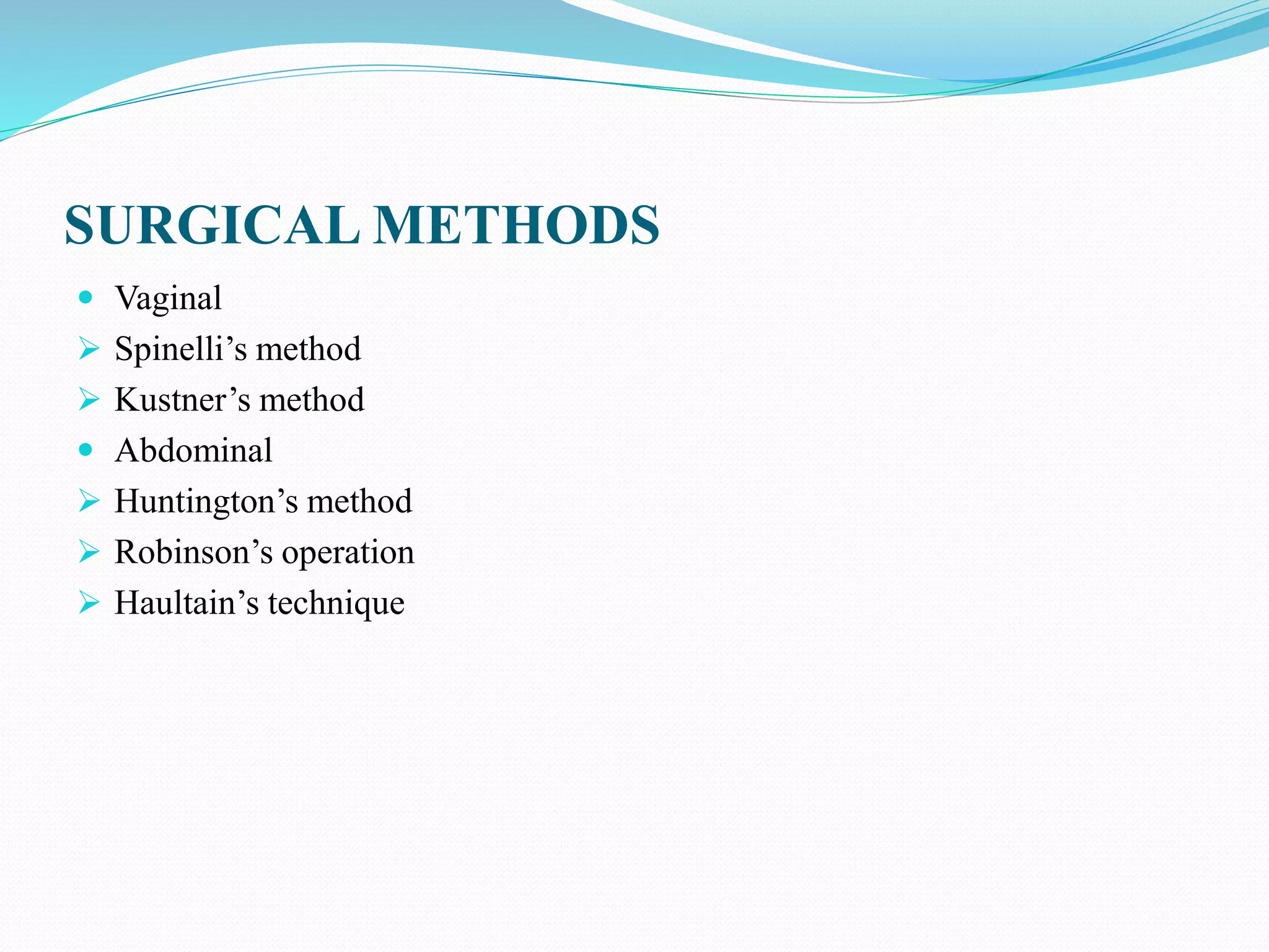 Inversion of uterus | PPTX