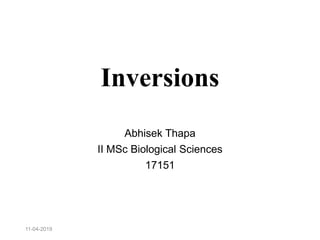 Inversions | PPTX