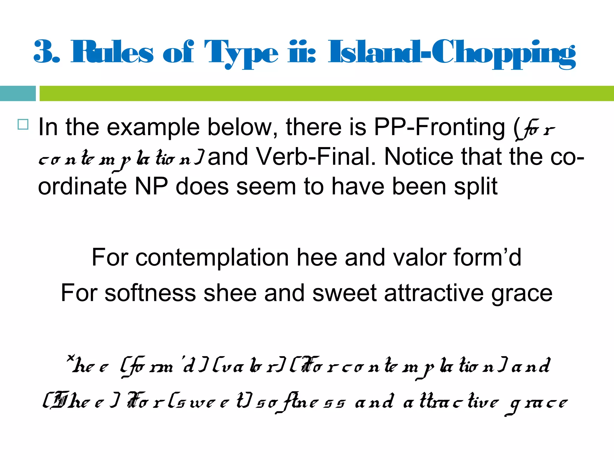 Inversions and deletions in english poetry v.2 | PPT