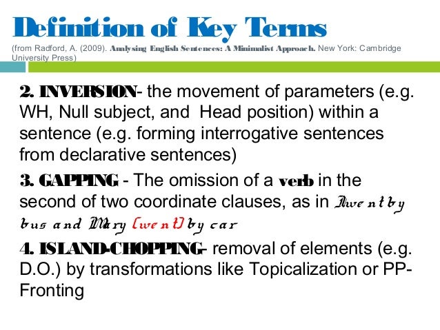 Inversions and deletions in english poetry v.2