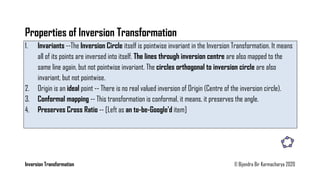 Inversion transformation slide | PDF