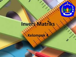 Invers matriks | PPTX