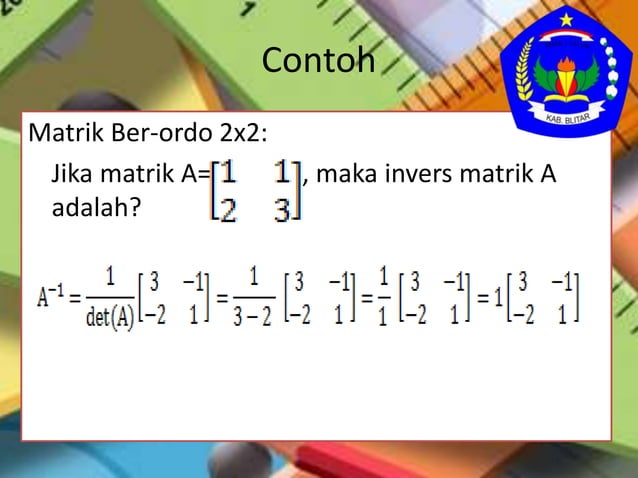 Invers matriks | PPTX