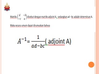 Invers matriks | PPT