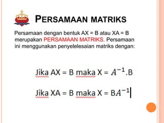 Invers matriks | PPT
