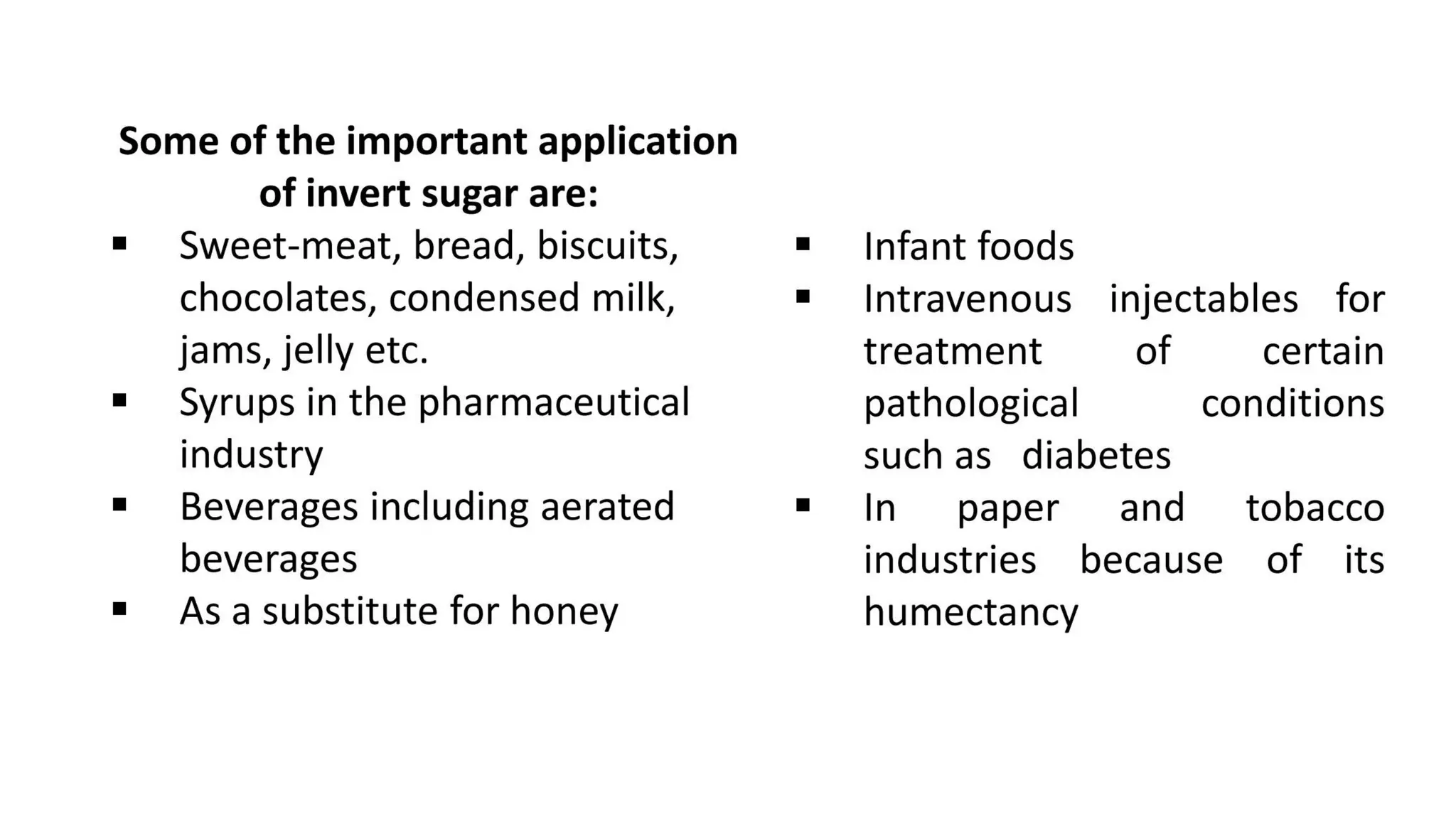 Invert Sugar : Trade Technology Project Information | PDF
