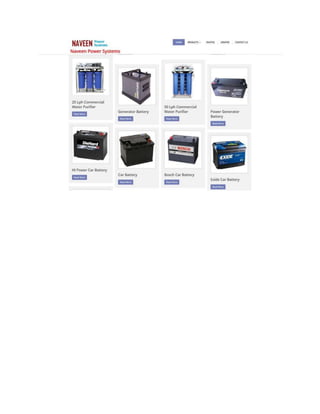 Battery Inverter and Ro Repair Installation and Supplier | DOCX